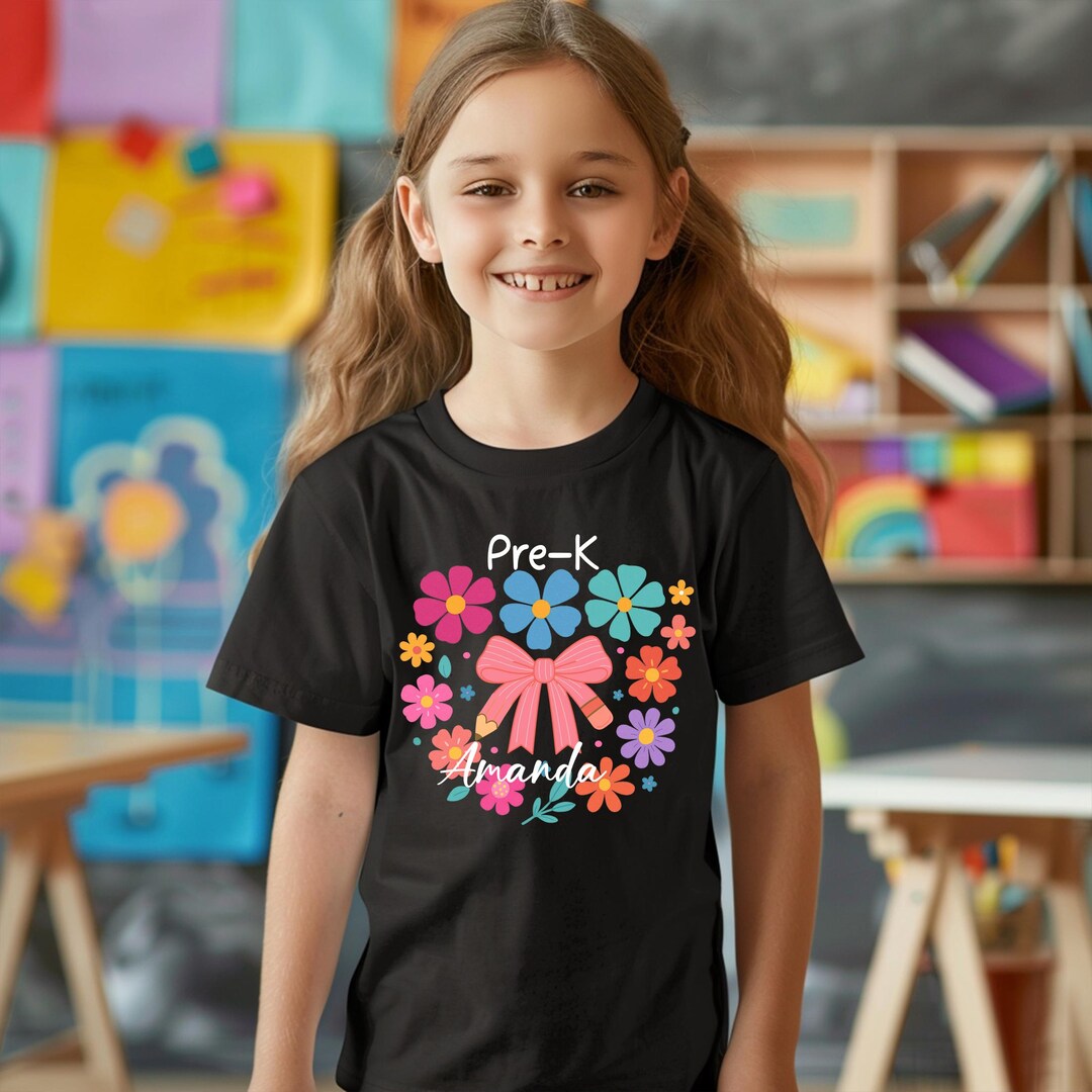 Custom Preschool Shirt, Hello Preschool T Shirt, Preschool Team, Back ...