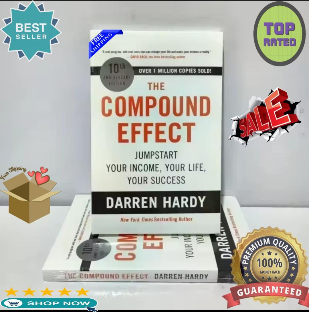 The Compound Effect by Darren Hardy (10th Anniversary Edition ) - Etsy