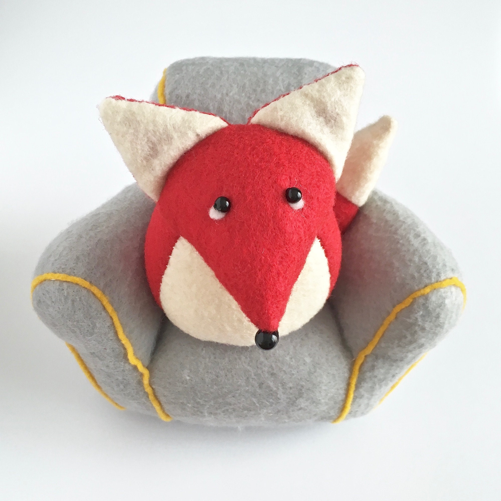 Felt Fox PDF Sewing Pattern Photo Tutorial Fox Ornament | Etsy