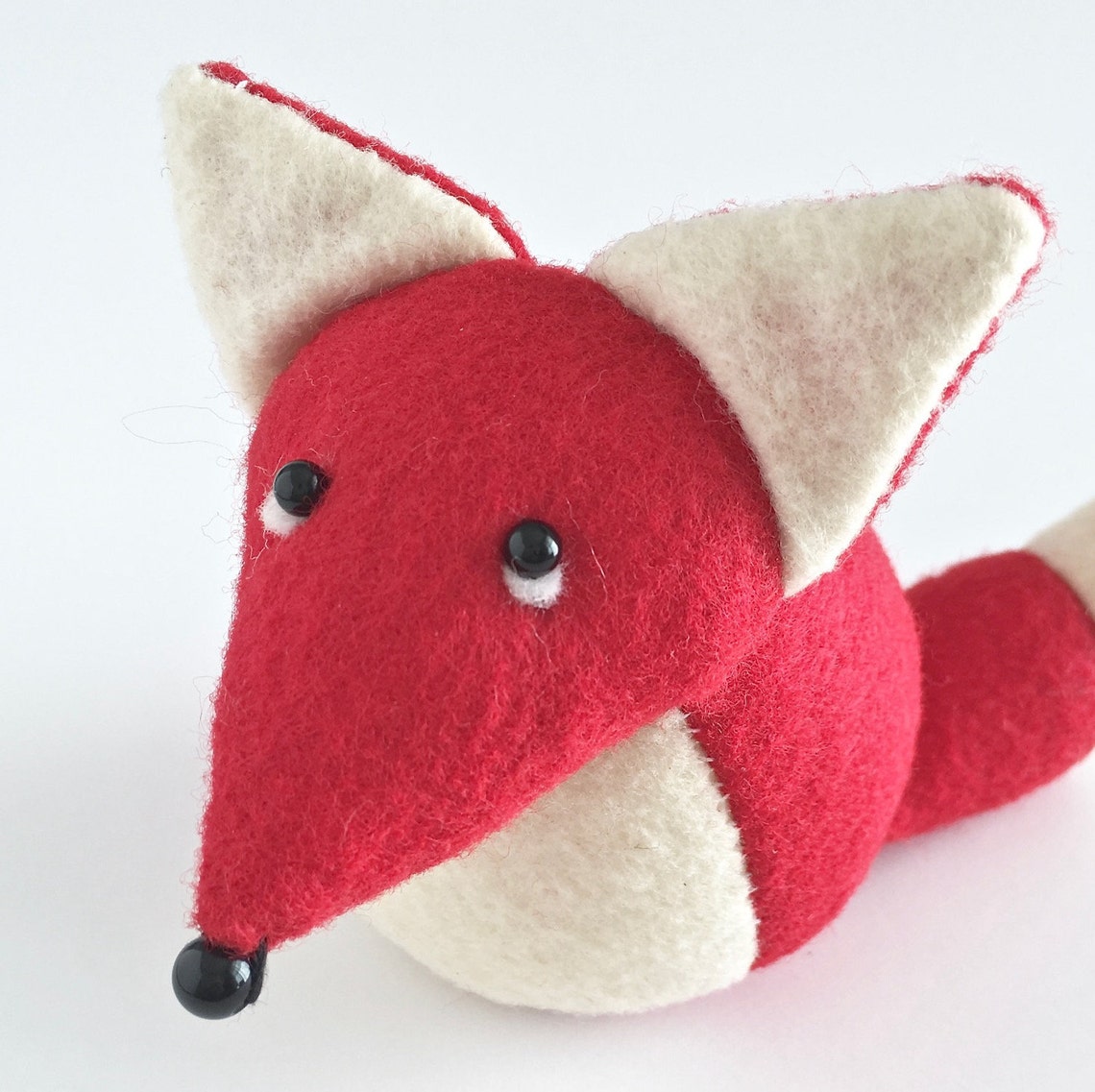 Felt Fox PDF Sewing Pattern Photo Tutorial Fox Ornament | Etsy