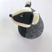 Felt Badger Sewing Pattern PDF Photo Tutorial | Badger Ornament ...