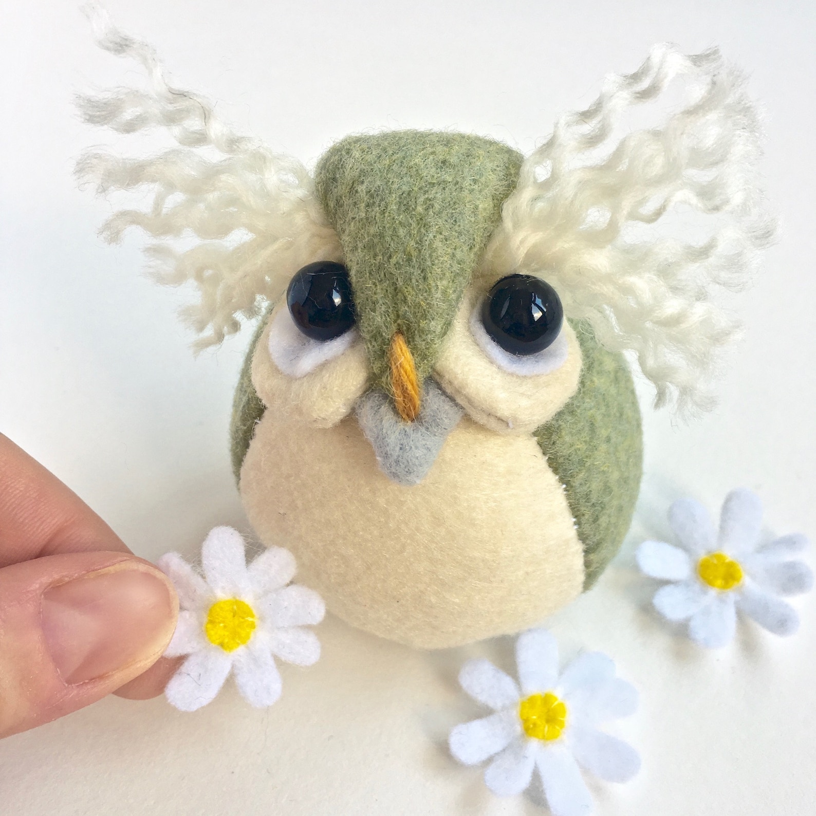Felt Owl PDF Hand Sewing Photo Tutorial - Etsy