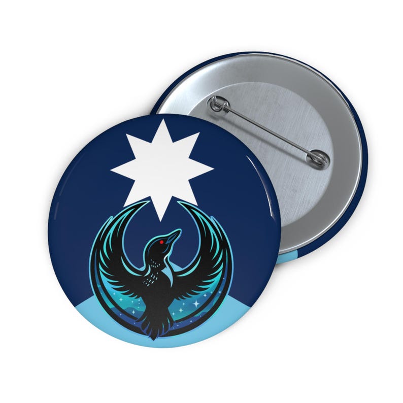 Minnesota Loon Pin | Minnesota Rebel Resistance Alliance Badge | State ...