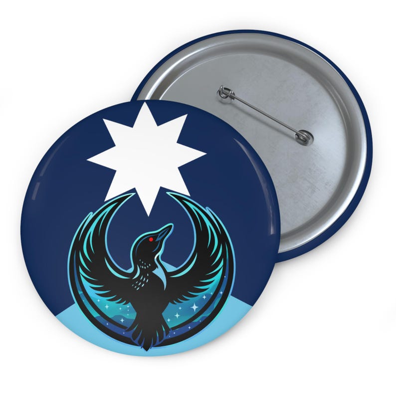 Minnesota Loon Pin | Minnesota Rebel Resistance Alliance Badge | State ...