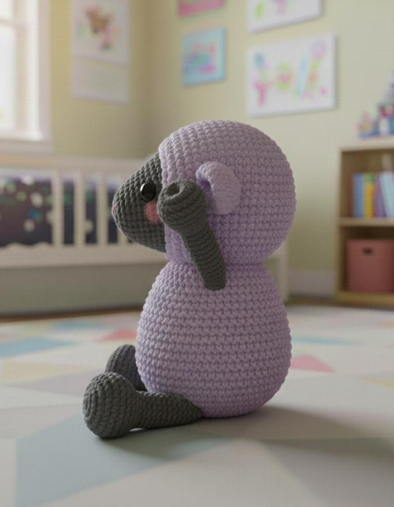 Bobble Sheep Amigurumi Crochet Pattern, Farm Animal Plush Toy (PDF ...