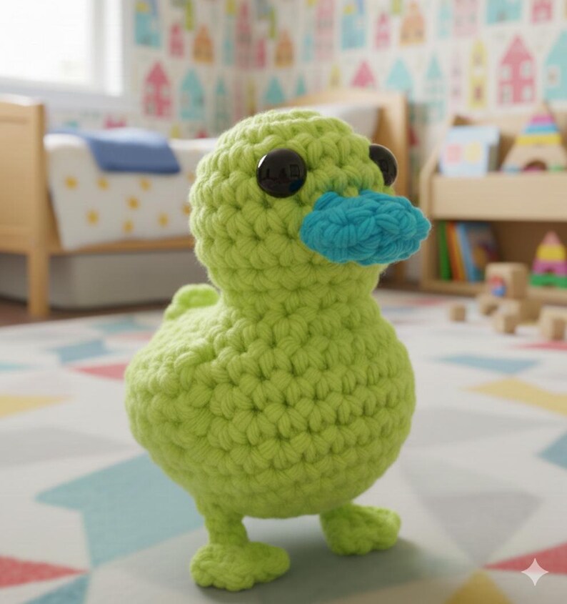 Daisy Duck Amigurumi Crochet Pattern, Mini Plush Toy (PDF Pattern) - Etsy