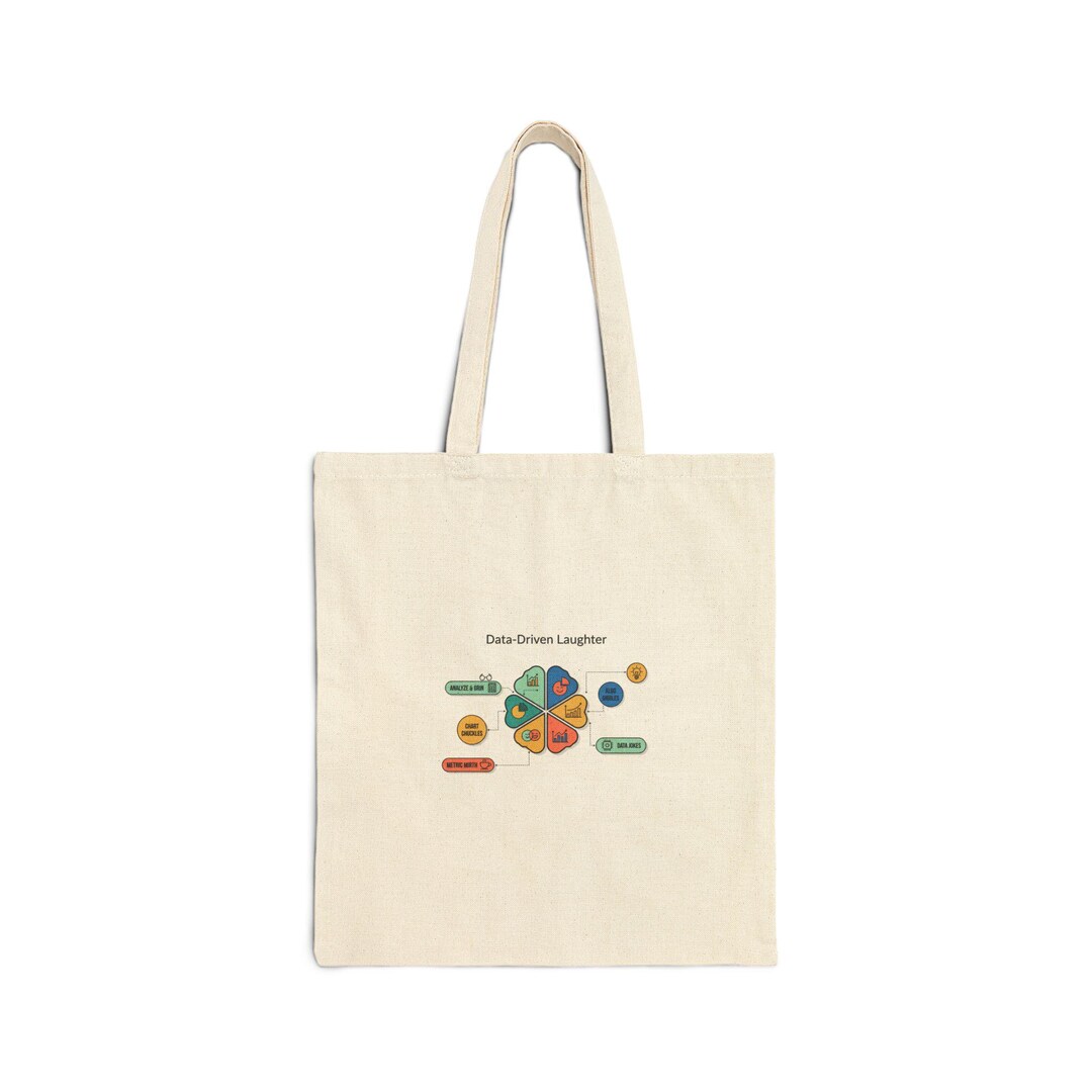 Data-driven Humor Diagram Tote | Graph Chart Nerd Humor, Minimal ...
