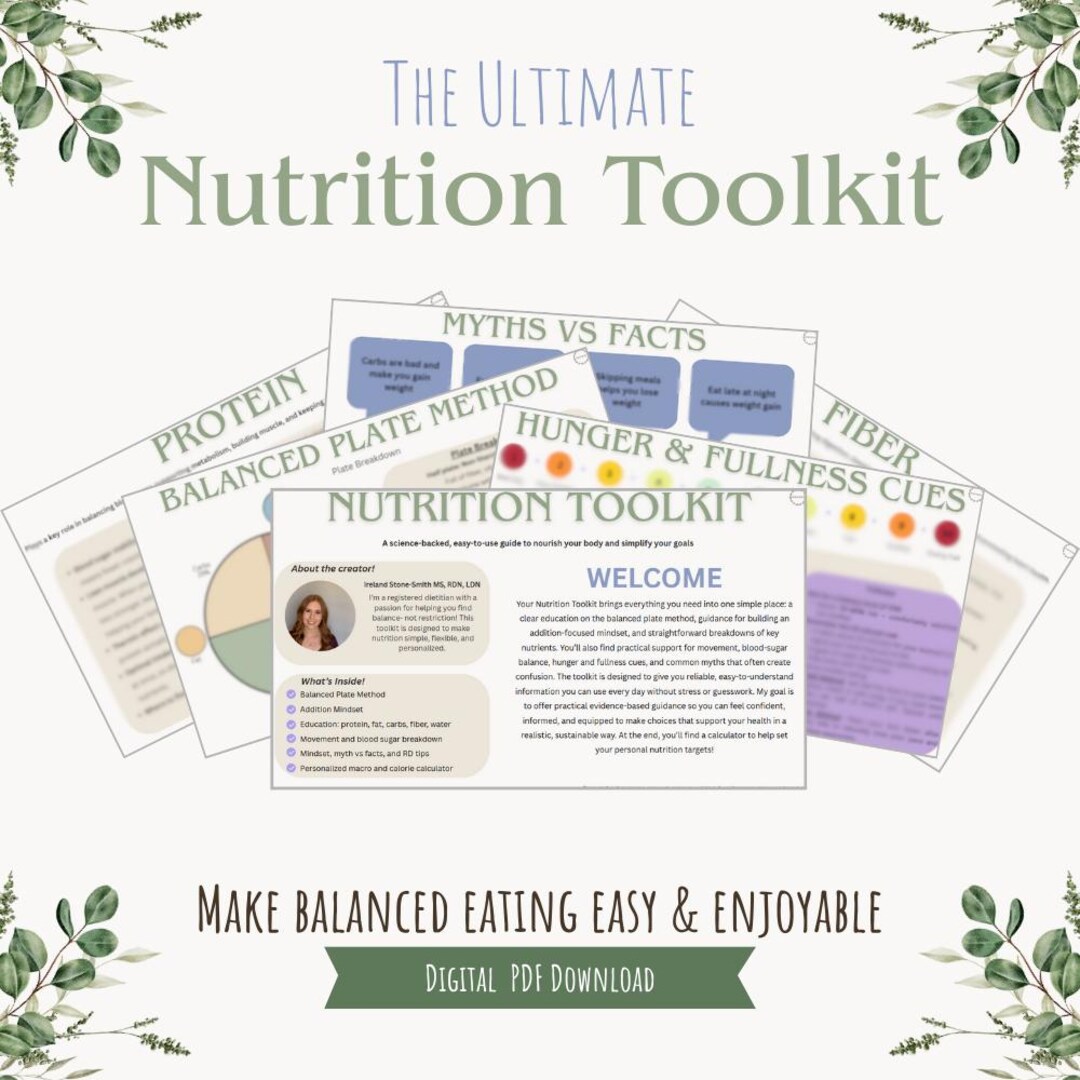 Nutrition Toolkit | Digital Wellness Resource for Understanding ...