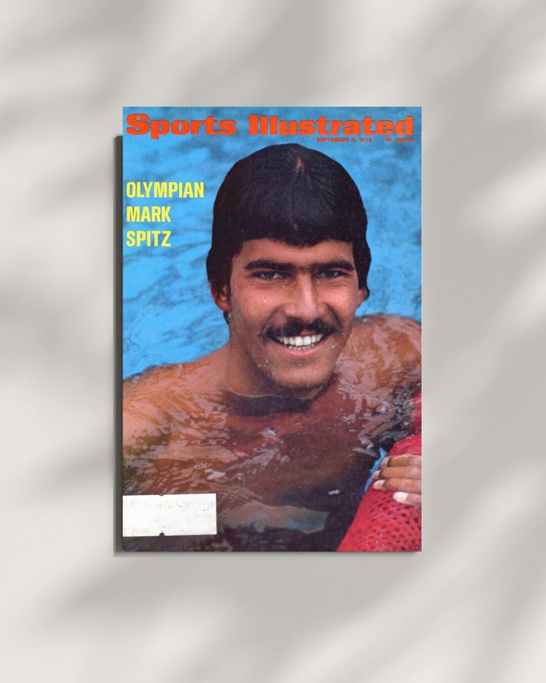 Mark Spitz Sports Illustrated Poster, Vintage Olympic Swimming Wall Art ...