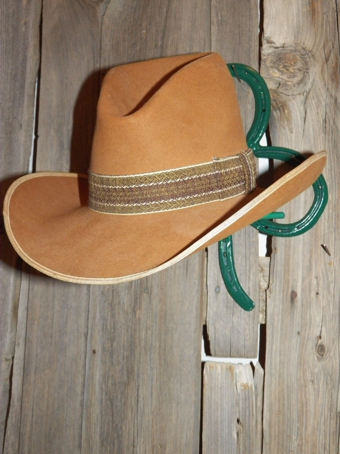 Shamrock Horseshoe Cowboy Hat Rack | Etsy