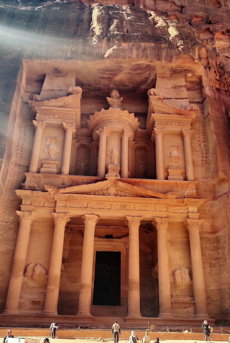 Petra, Jordan. UNESCO World Heritage Site - Petra, Jordan, World Wonder ...