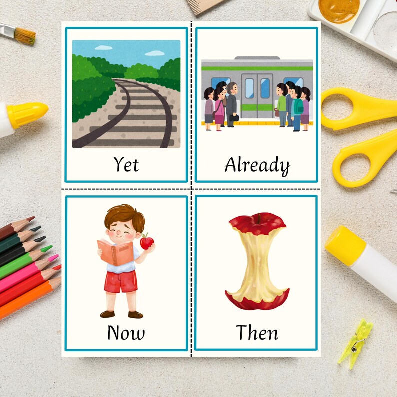 Adverbs Flashcards for Kids Printable | 100 Describing Words ...