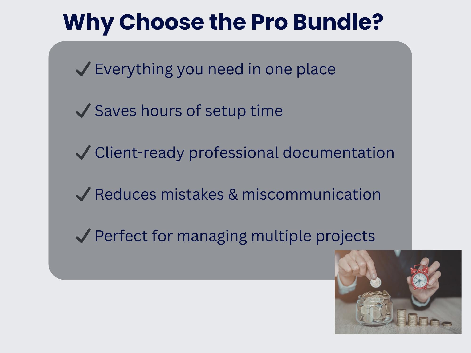 Construction Pro Bundle | Construction Management Excel Templates ...