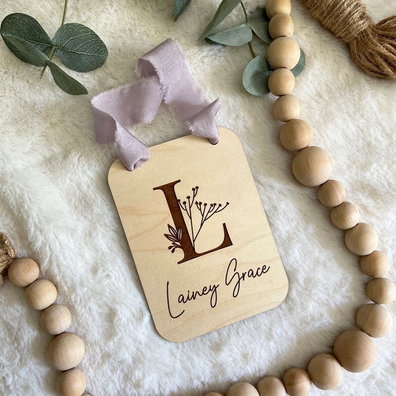 Baby Name Plaque - Etsy