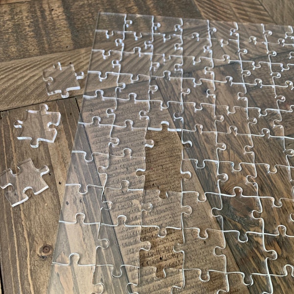 Clear Jigsaw Puzzles - Etsy
