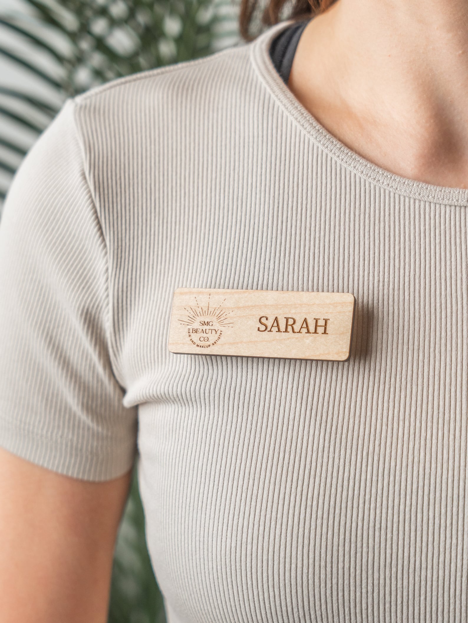 Personalized Magnetic Name Badges Custom Engraved Employee Work Badge ...