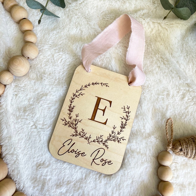 Baby Name Plaque - Etsy