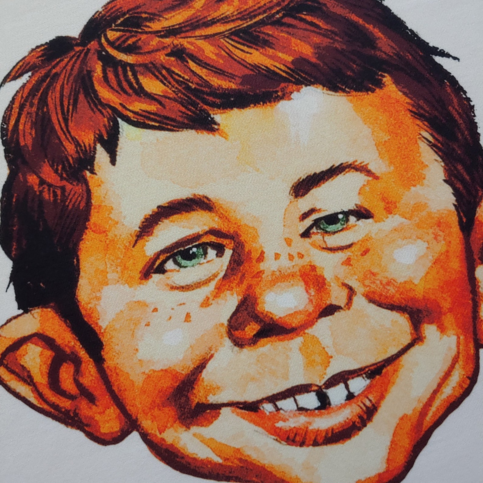 New T-shirt MAD Magazine Alfred E. Neuman Head Print Pick - Etsy