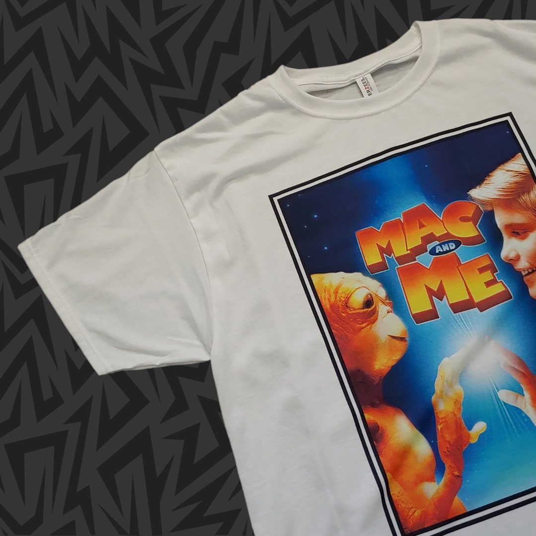 New T-shirt MAC and ME 80s Cult Movie Paul Rudd Conan O'brien Mcdonalds ...