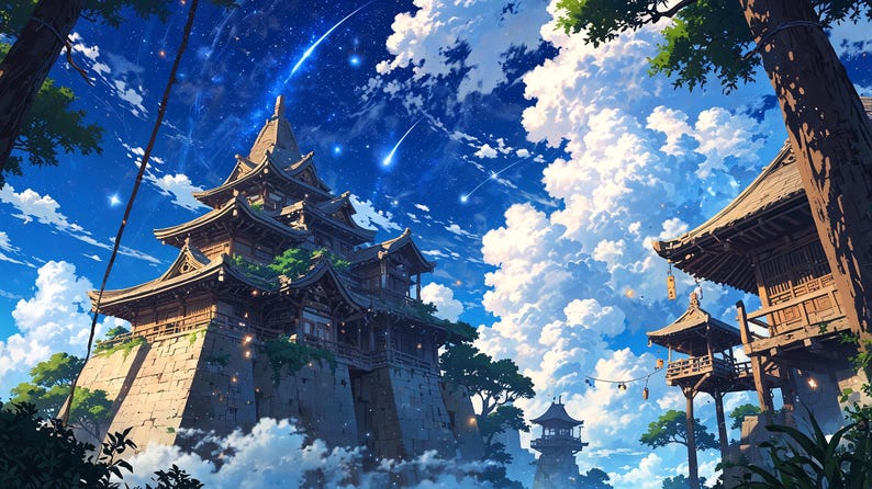 33 Tanabata Milky Way Desktop Wallpapers | Aesthetic Wallpaper Bundle ...