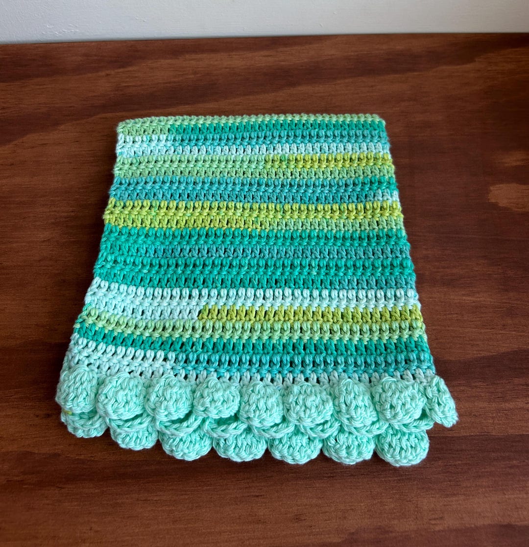 Sea Glass Crochet Placemat - Etsy