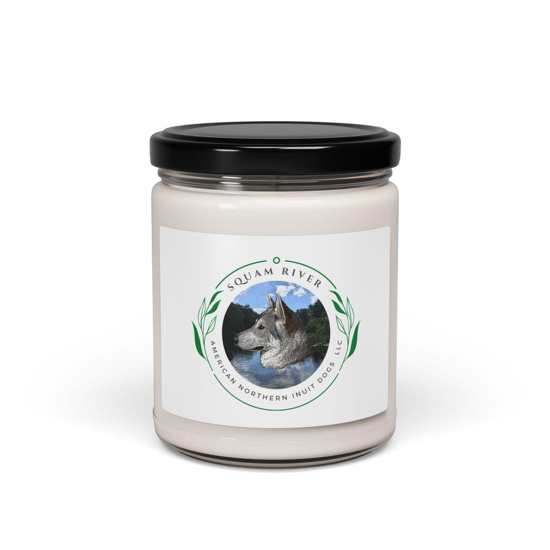 Squam River American Northern Inuit Dogs Candle | Scented Soy 9oz - Etsy