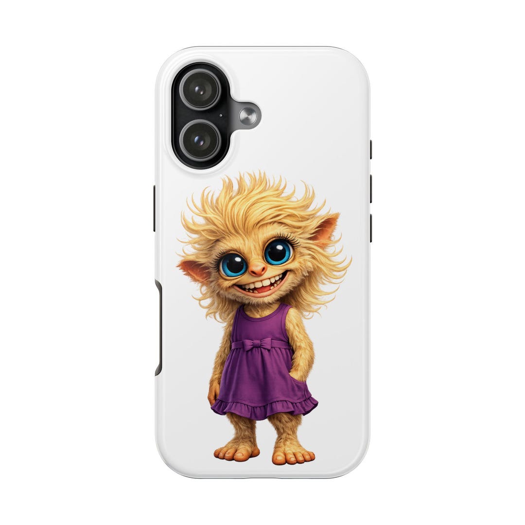 Blond Haired Purple Dress Troll Tough Phone Case - Etsy