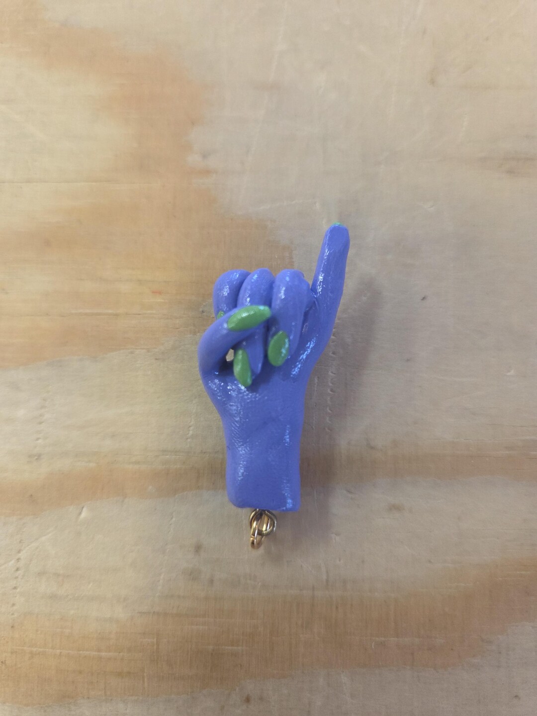 Lucky Little Hand Charm - Pinky Promise - Etsy