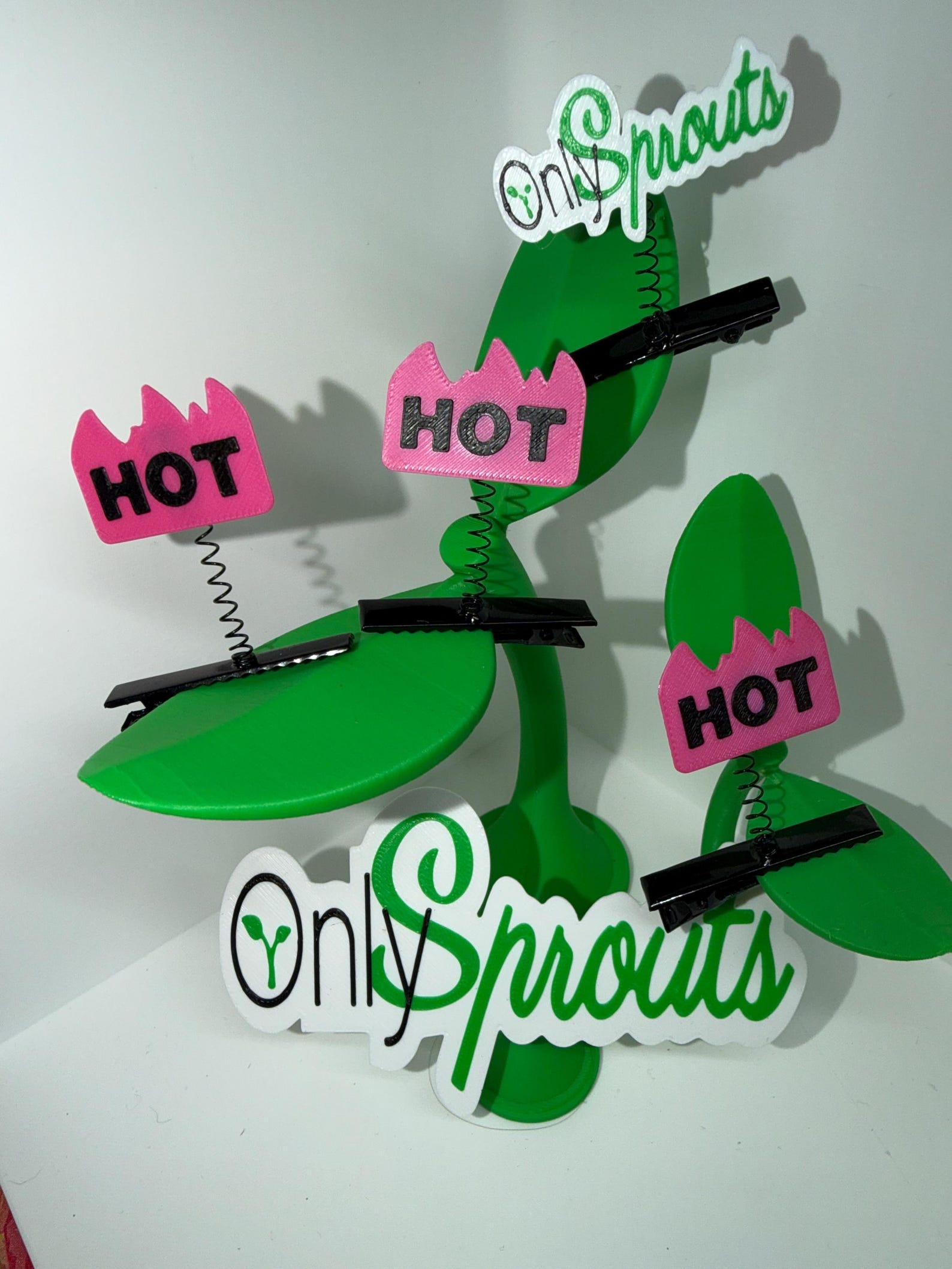 Hot Sticker Rave Sprout Clip – Festival Hair Clip Accessory Rave Sprout ...