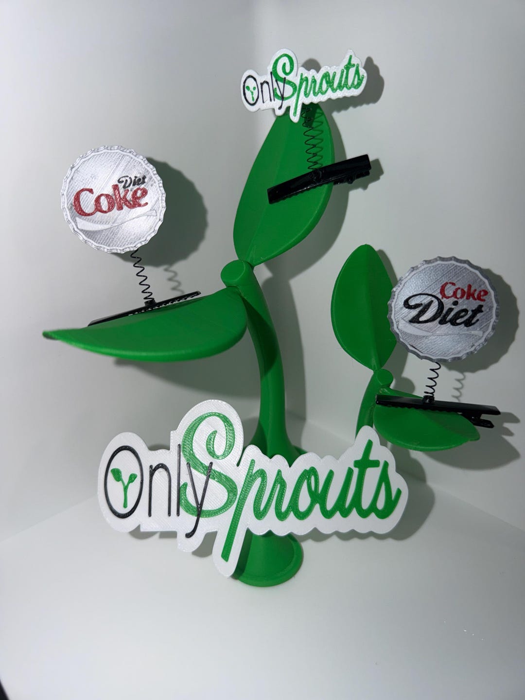 Diet Coke, Coke Diet Rave Sprout Inspired Clip – Festival Hair/hat ...