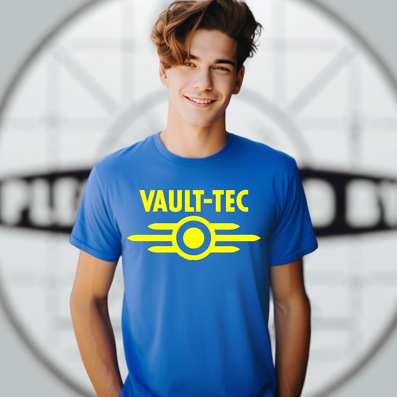 Fallout Vault-tec T-shirt - Etsy
