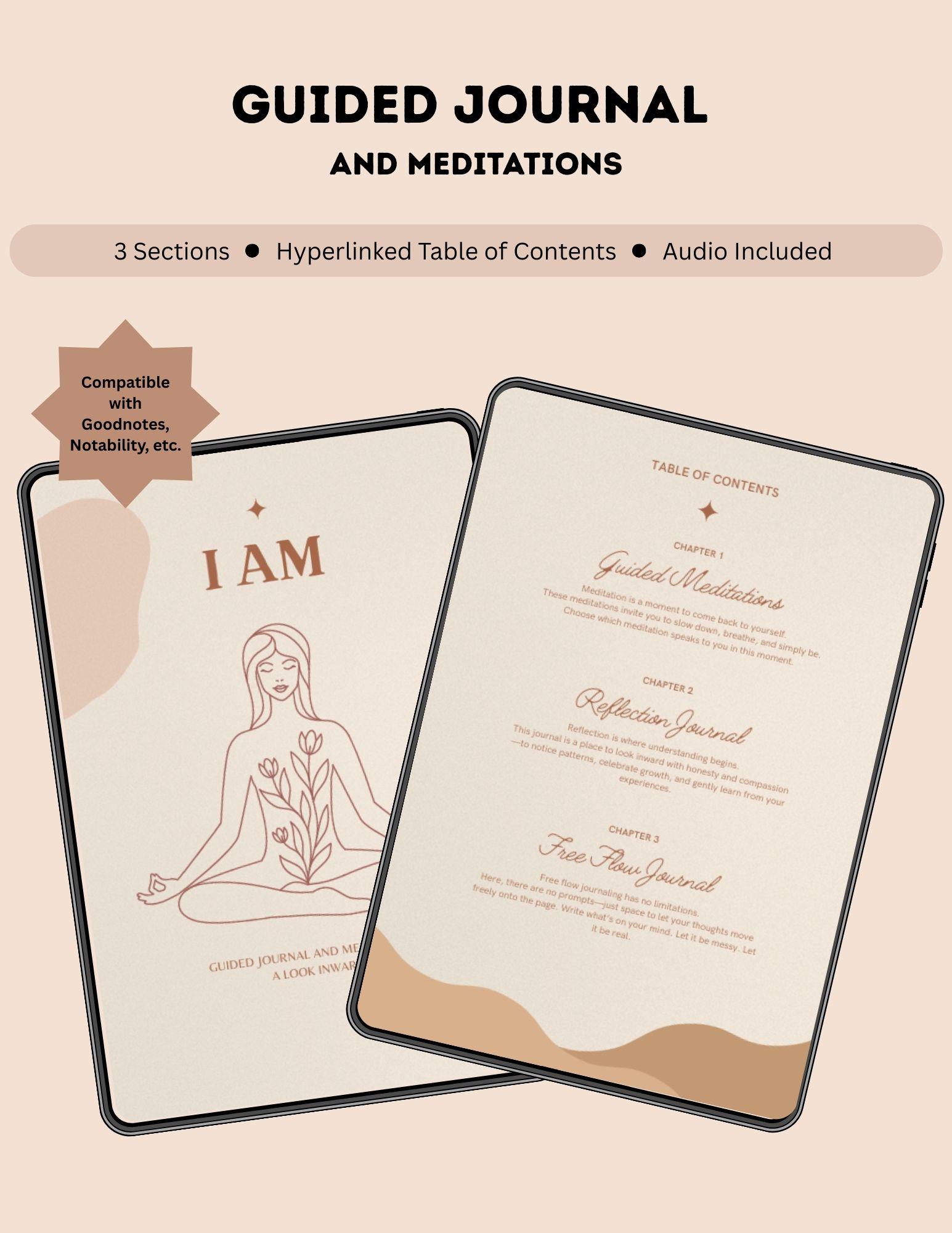 Digital Guided Journal and Meditations (with Audio!) | Healing | Growth ...