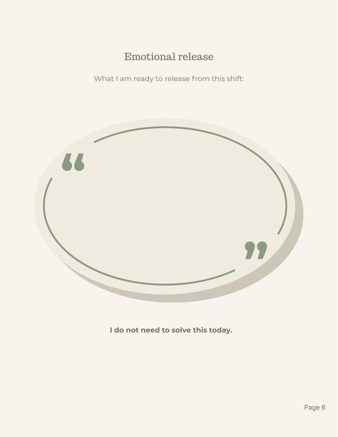 End of Shift Mini Workbook | Burnout Recovery Tool | Emotional ...