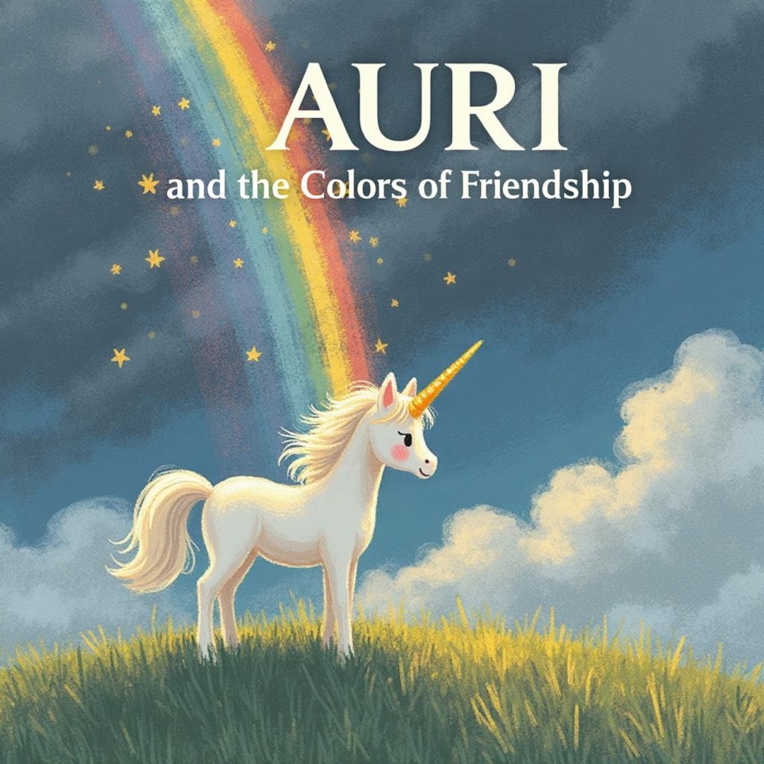 Kids Unicorn Storybook With Audio – Auri and the Colors of Friendship ...