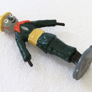 RARE Vintage Timpo England Figure of Scarecrow Farm Halloween - Etsy