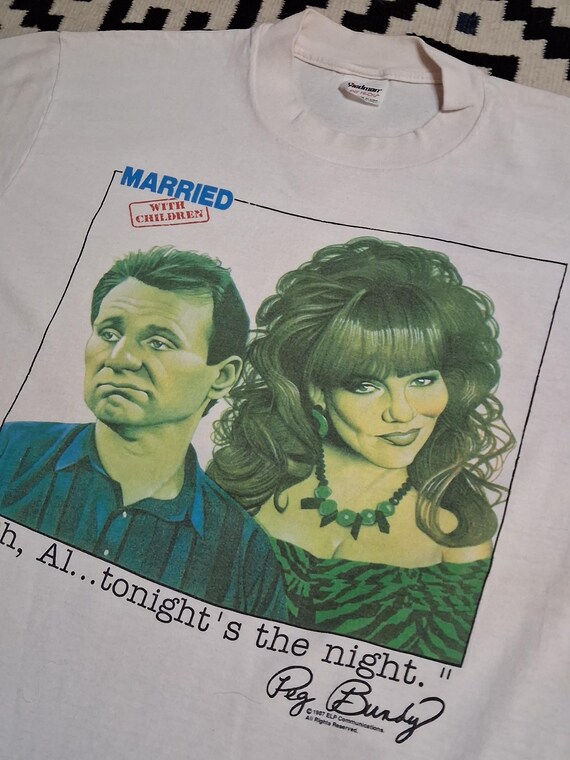 Vintage 1987 Married With Children Al Bundy Peggy sof… - Gem
