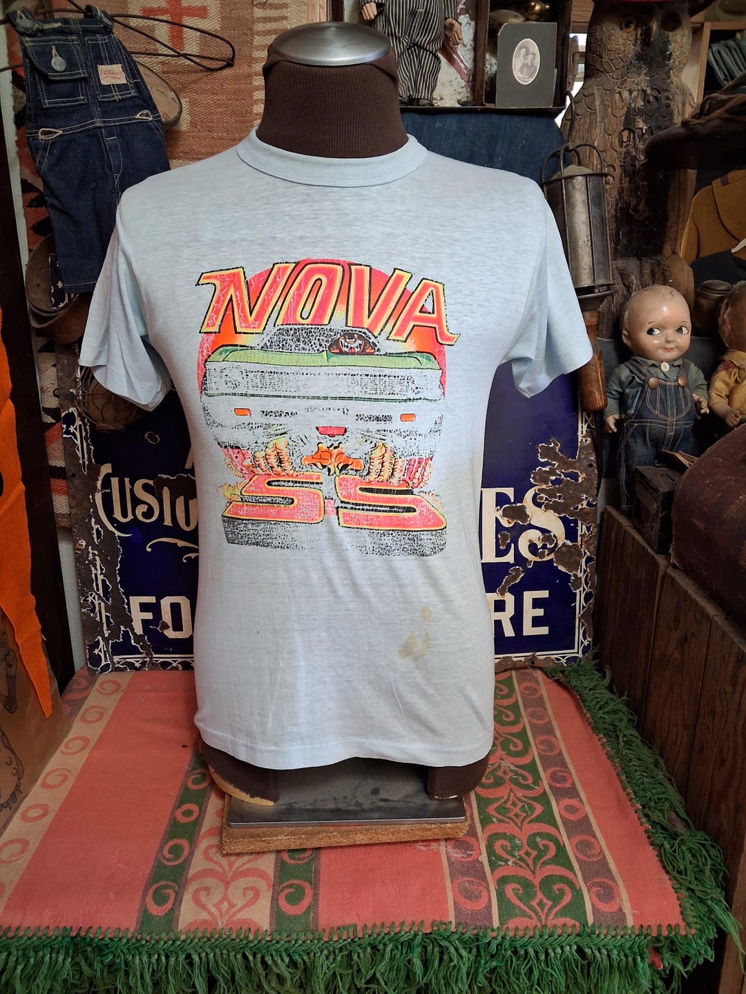 Vintage 1972 Roach Design Chevy Nova SS Hot Rod Racing Classic Car Day ...