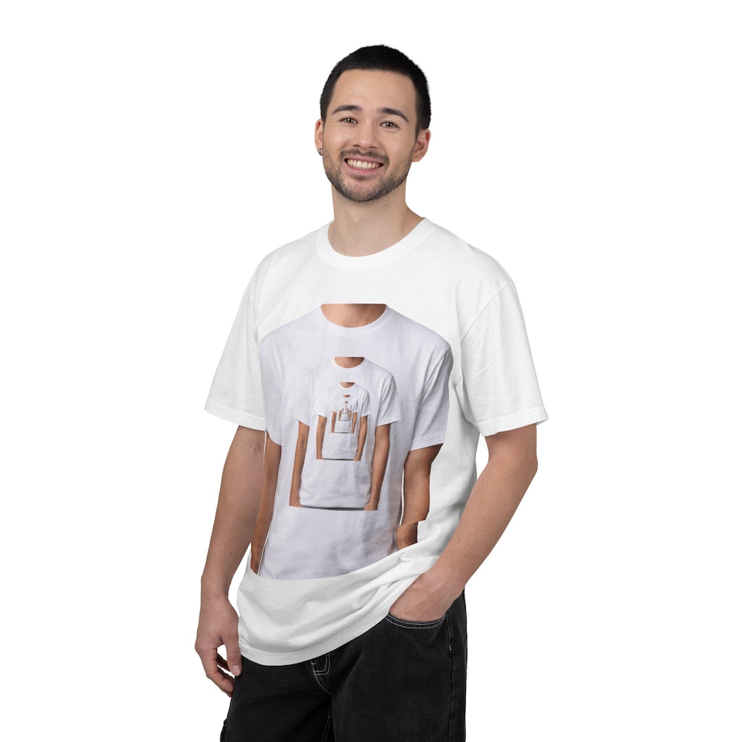 Recursive Photo T-shirt | Infinite T-shirt Inception Print - Etsy