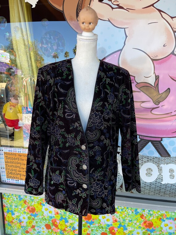 Vintage Tan Jay Velvet Jacket - Gem
