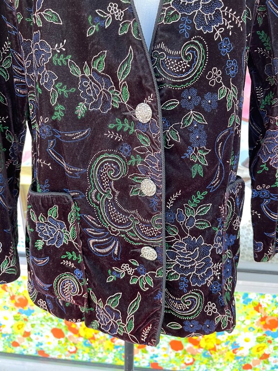 Vintage Tan Jay Velvet Jacket - Gem