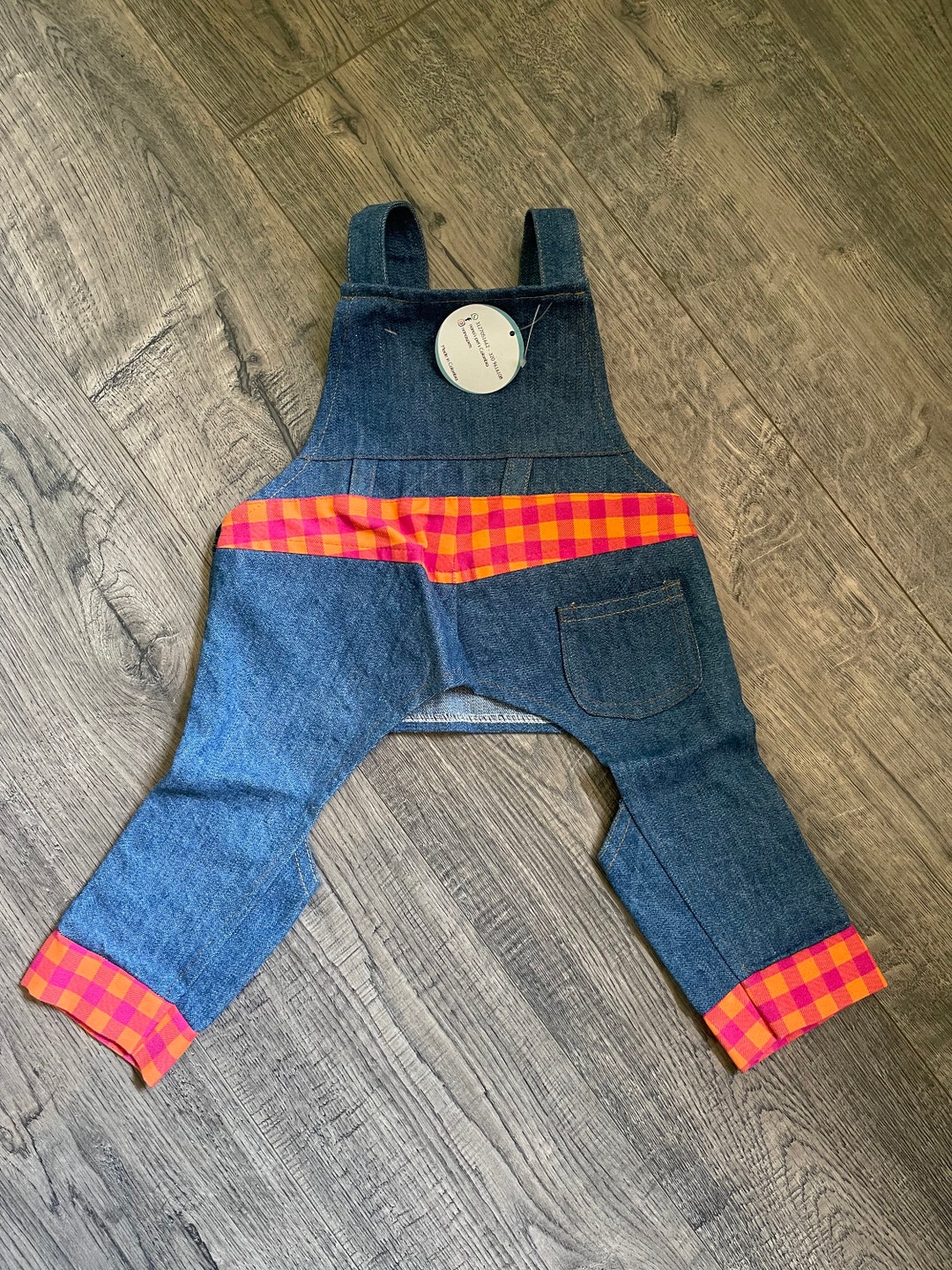 Dog Overalls, Medium Dog Jean Overalls, Doggy Outfit, Dog Costume - Etsy