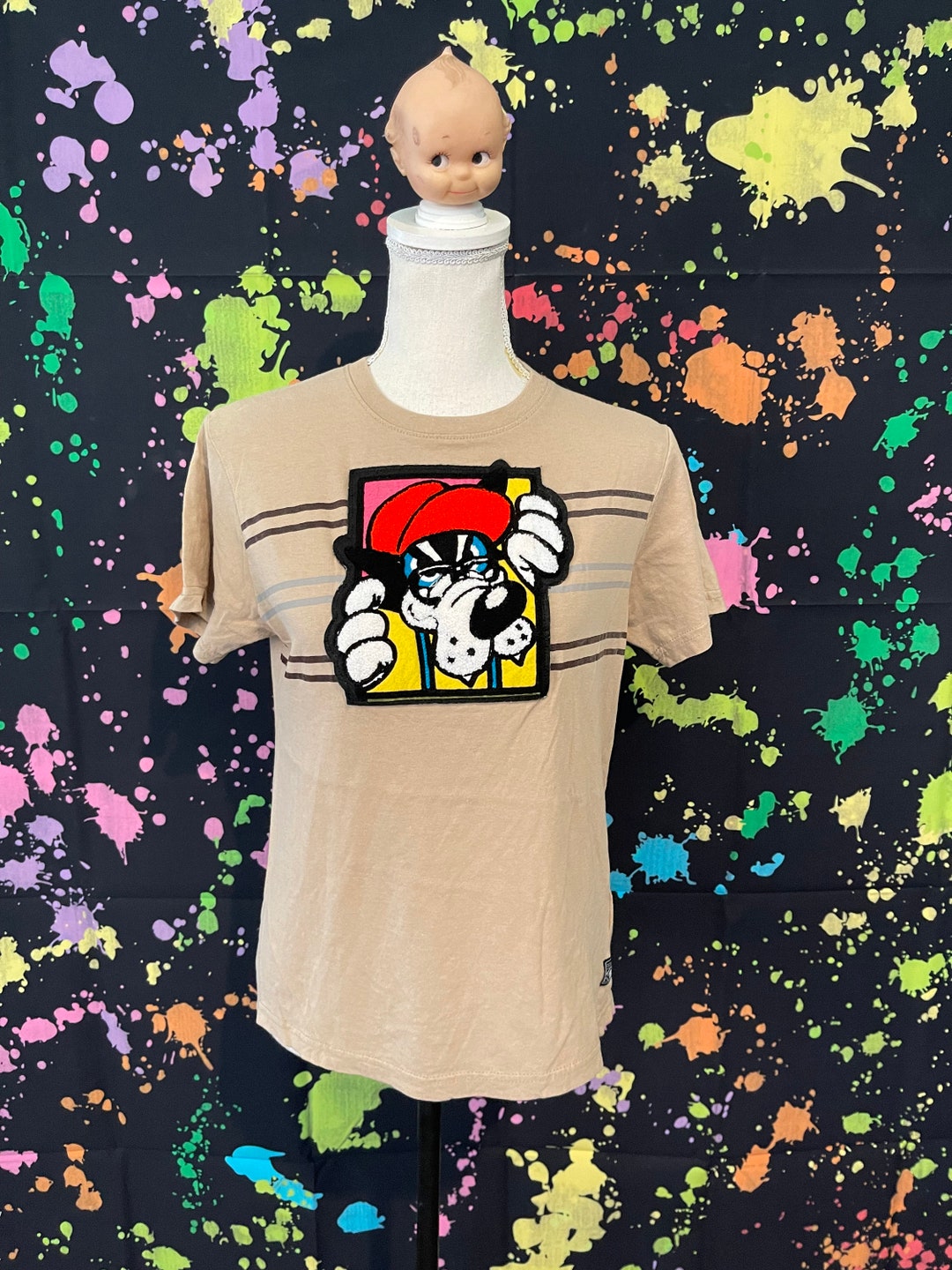 Y2K Southpole Dog Sweater Logo Crew Neck T-shirt, Size Medium - Etsy