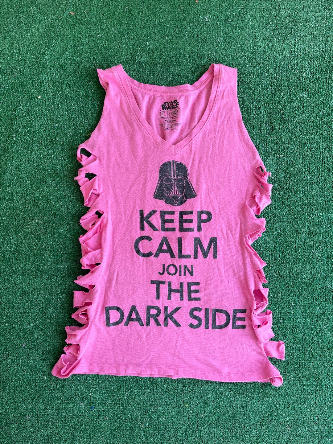 Cut up Darth Vader Join the Dark Side T-shirt, Women's Size Large - Etsy