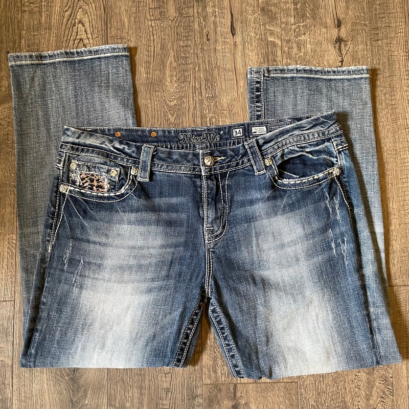 Embellished Jeans - Etsy