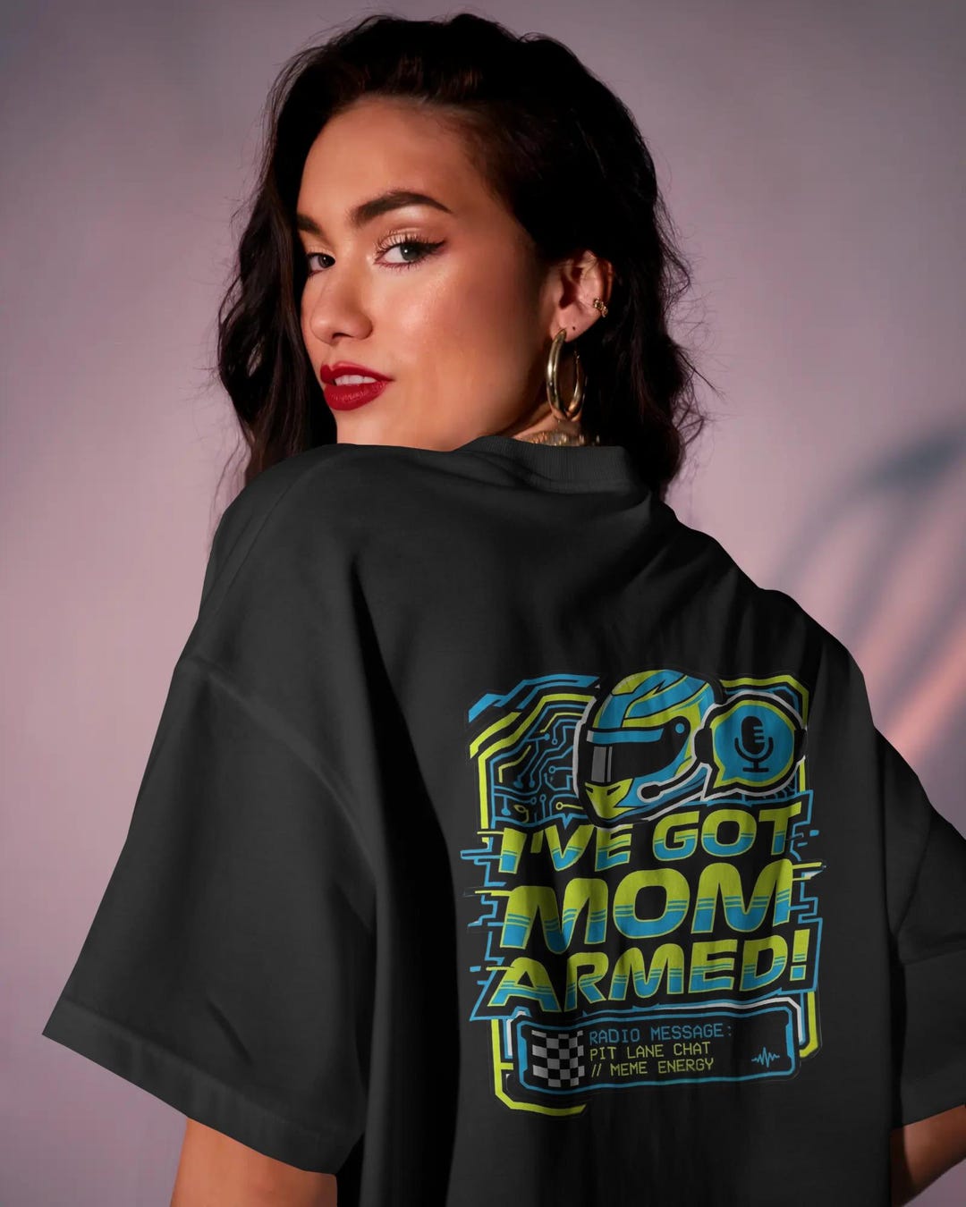 I've Got MOM Armed Tshirt – Funny F1 Racing Meme Gift - Etsy