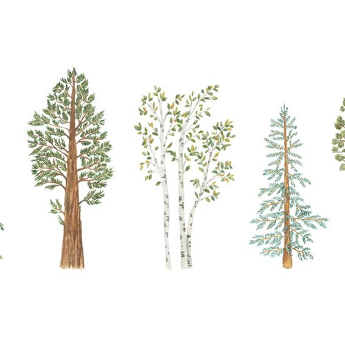 North American Tree Print - Etsy