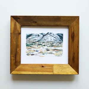 Mountain Landscape 8x10 Print - Etsy