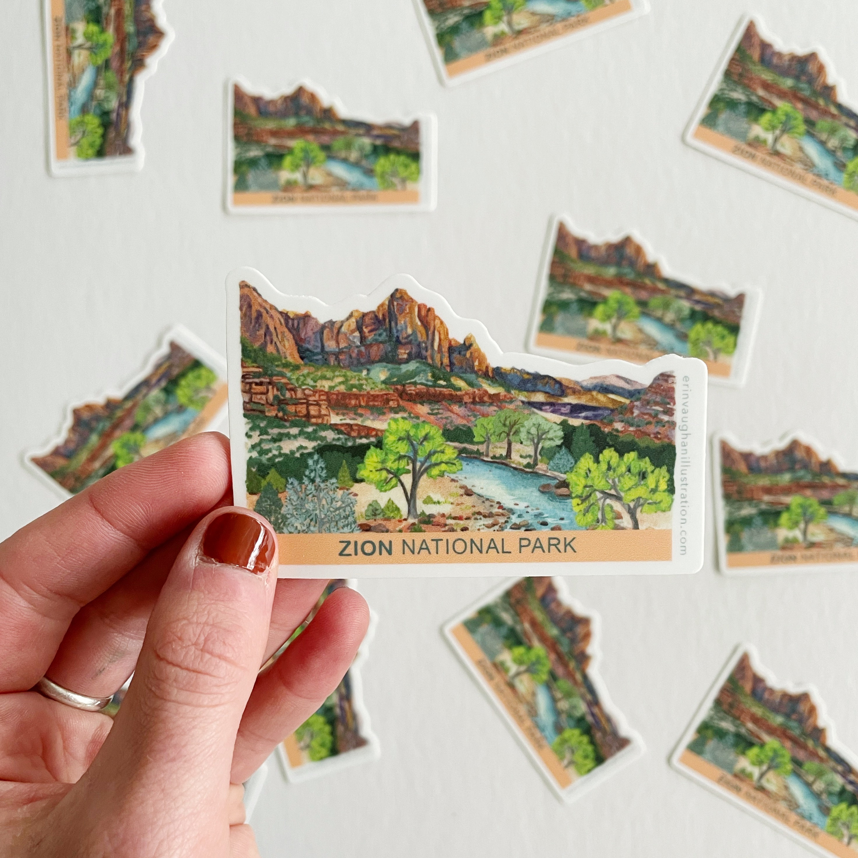 Zion National Park Sticker - Etsy
