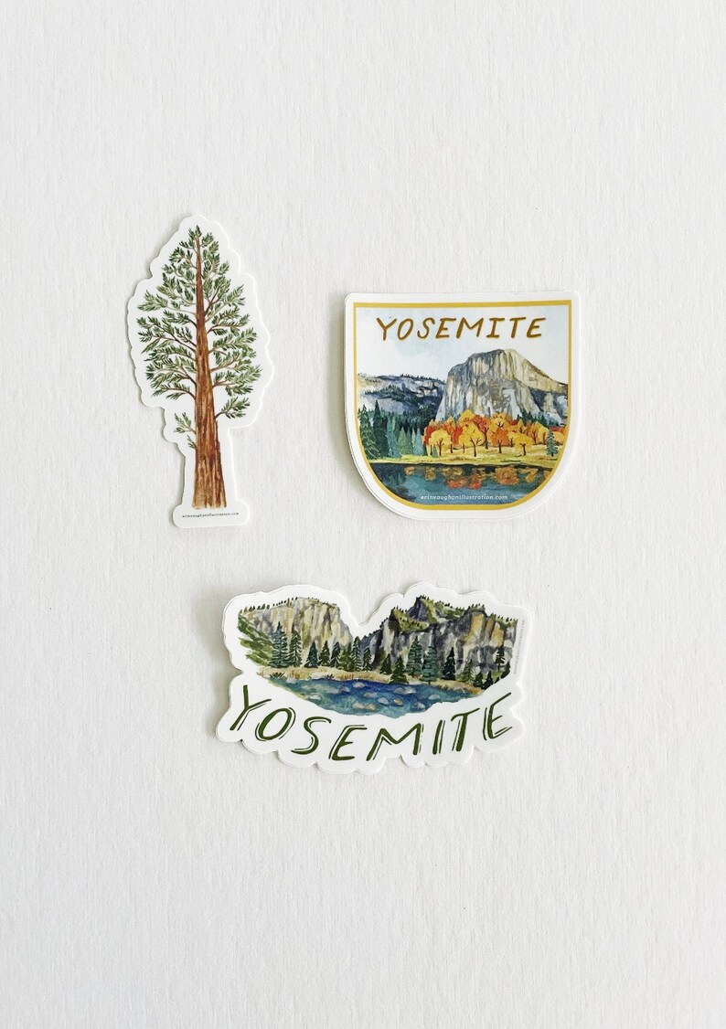 Yosemite Sticker Pack - Etsy