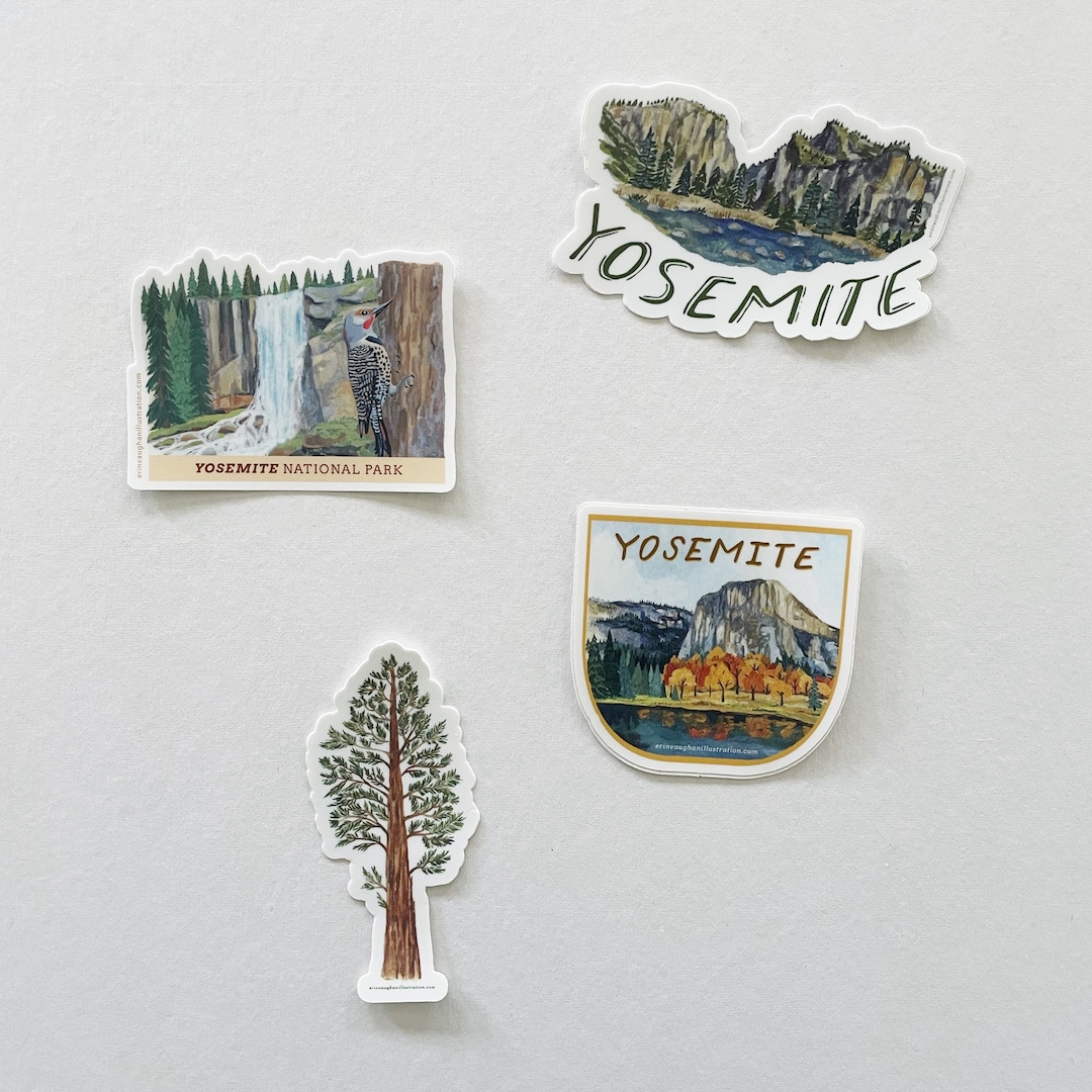 Yosemite Sticker Pack - Etsy
